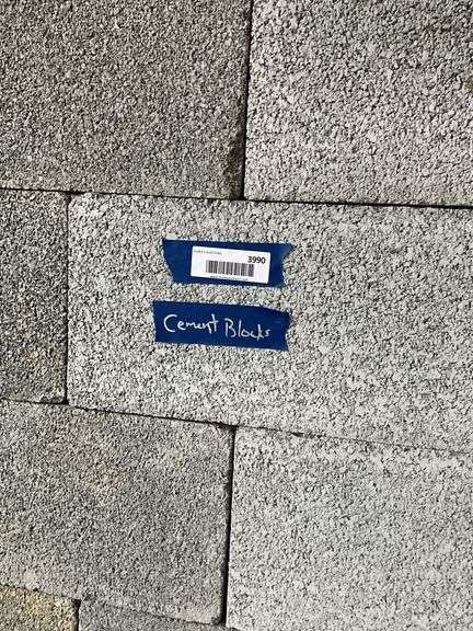 Cement blocks lot - Hurley Real Estate & Auctions