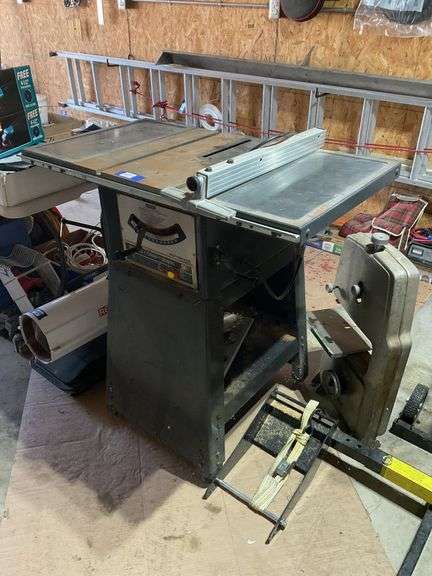 Sears Craftsman 9" table saw - Hurley Real Estate & Auctions