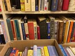 Shelf of books: history, biography, misc - Hurley Real Estate & Auctions