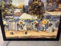 Raising em Right print by Bonnie Mohr - Hurley Real Estate & Auctions