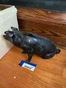 Cast iron pig doorstop - Hurley Real Estate & Auctions