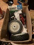 Mower wheels, hardware, misc - Hurley Real Estate & Auctions