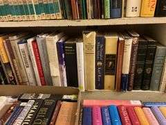 Shelf of books: history, biography, misc - Hurley Real Estate & Auctions