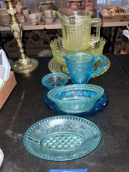 EAPG Early American Pattern Glass Lot - Hurley Real Estate & Auctions