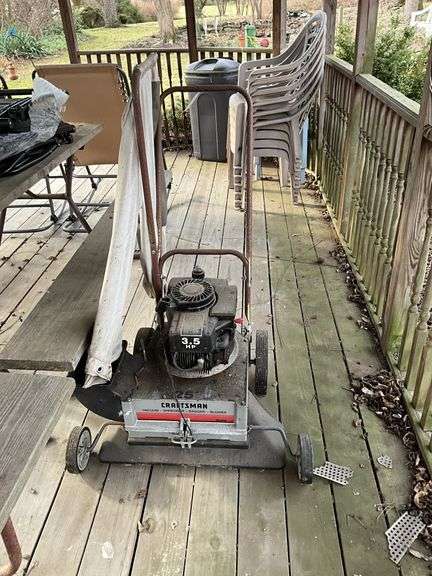 Craftsman 25" combination vacuum/shredder/bagger/blower - Hurley Real ...