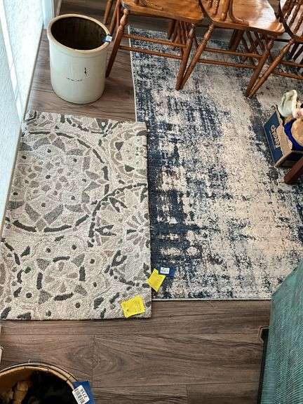 Two scatter rugs - Hurley Real Estate & Auctions