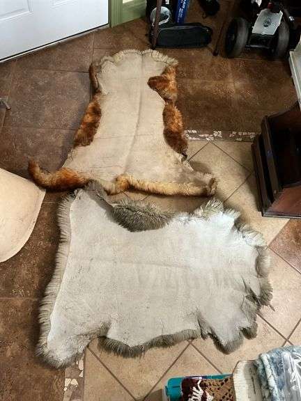 Faux fur remnants - Hurley Real Estate & Auctions