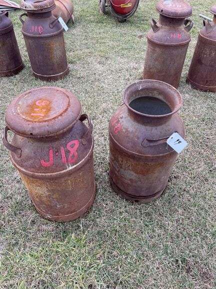Two milk cans - Hurley Real Estate & Auctions