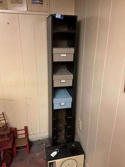 Vertical storage w/ file boxes 10x64x12 - Hurley Real Estate & Auctions