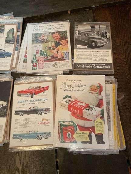 Large lot of vintage magazine advertisements - Hurley Real Estate ...