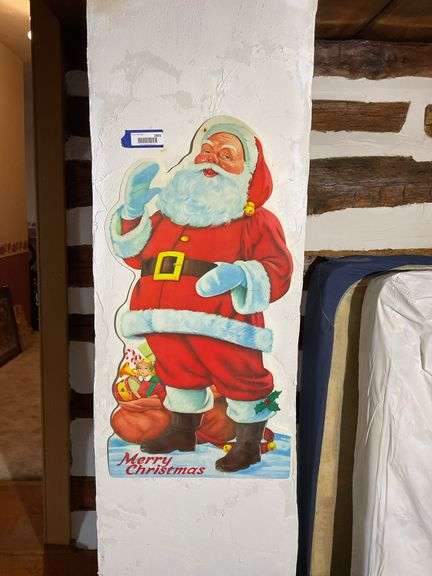 Vintage standing Santa - Hurley Real Estate & Auctions