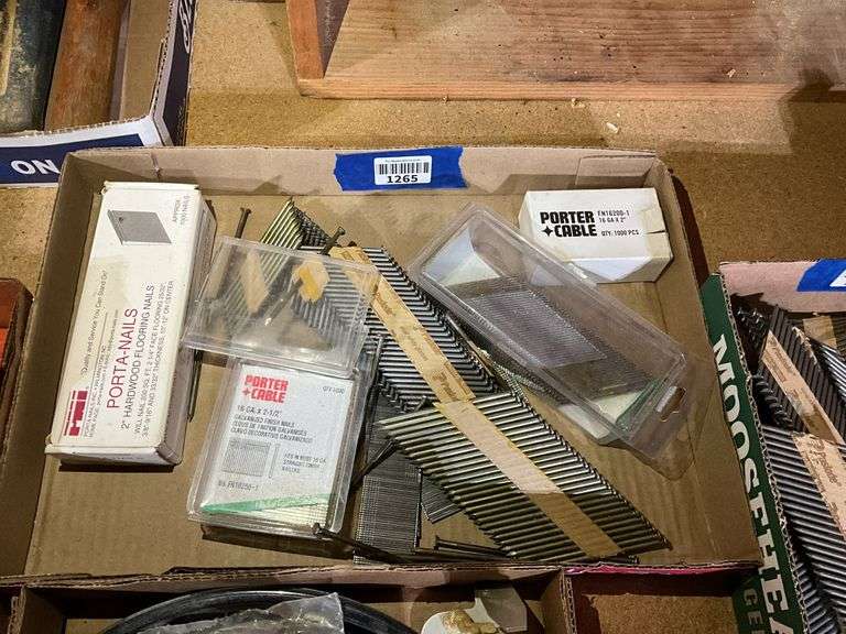 Misc Portable Cable nails - Hurley Real Estate & Auctions