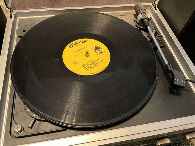 BR Stereo System w/ turntable, Radio Shack Computer Cassette Recorder ...