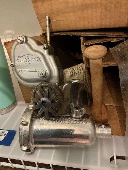 Yeti travel mugs, Sunbeam meat grinder & food attachment for Mixmaster ...