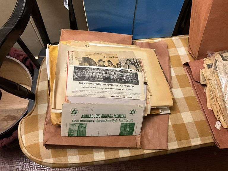 Newspaper clippings/paper collectibles - Hurley Real Estate & Auctions