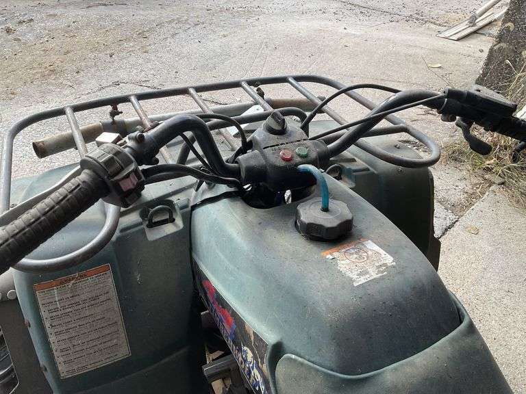 Yamaha Timberwolf four wheeler, 4 x 4, with front and rear racks, runs ...