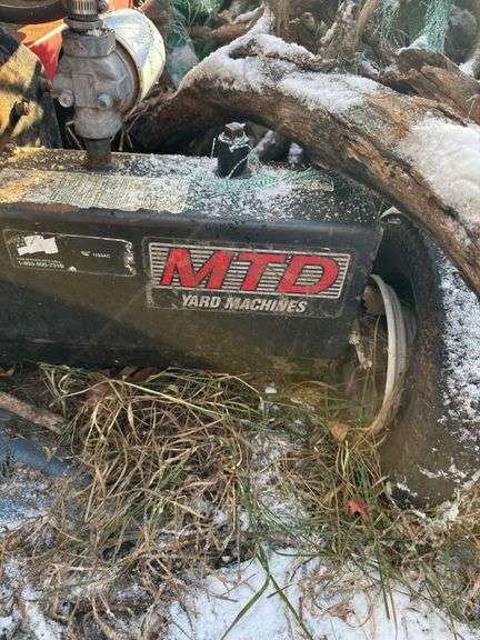 22 ton MTD, log splitter, vertical and horizontal splitting with Briggs ...