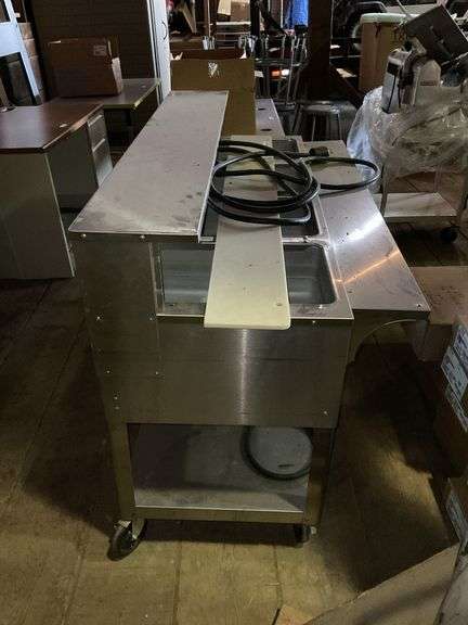 Duke stainless rolling steam table, Model EP304 M - Hurley Real Estate ...