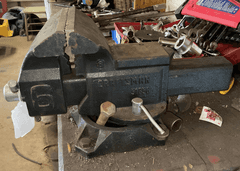 Craftsman bench vice. Bring tools to remove. - Hurley Real Estate ...
