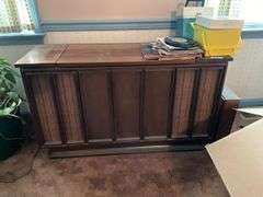 General Electric console stereo w/ records 46x26x17 - Hurley Real ...