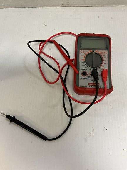 Craftsman digital multimeter - Hurley Real Estate & Auctions