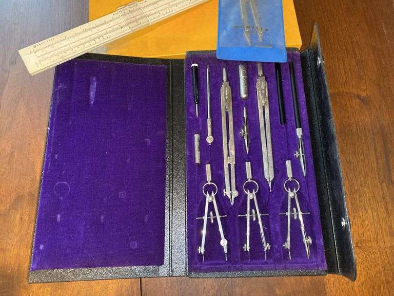 Vintage drafting set - Hurley Real Estate & Auctions
