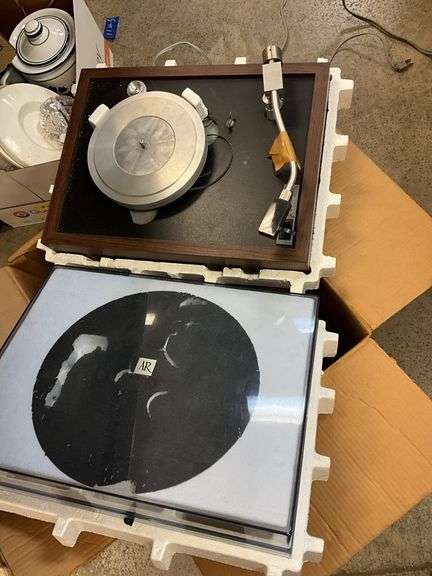 Acoustic Research turntable in box - Hurley Real Estate & Auctions