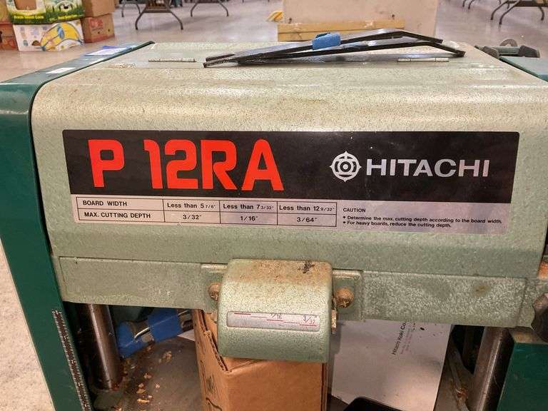Hitachi P12RA planer - Hurley Real Estate & Auctions