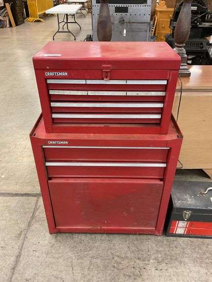 Craftsman tool cabinet w/ contents - Hurley Real Estate & Auctions