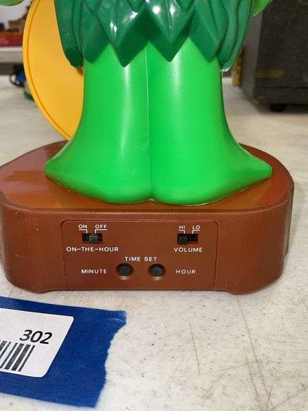 Vintage Little Sprout Jolly Green Giant talking alarm clock - Hurley ...