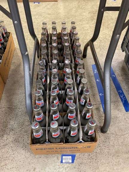 Two cases Pepsi Longneck bottles, ***FROM SUNNYWAY GROCERY STORE ...