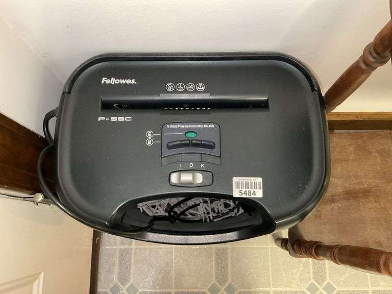 Fellowes P-55C paper shredder - Hurley Real Estate & Auctions