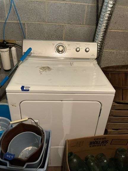 Maytag Centennial dryer model: MEDC300XW0 - Hurley Real Estate & Auctions