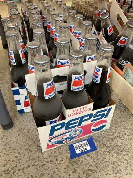 Two cases Pepsi Longneck bottles, ***FROM SUNNYWAY GROCERY STORE ...