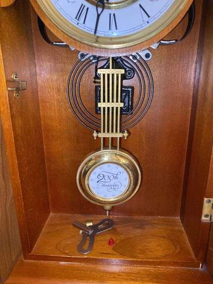 200th Anniversary USA Constitution Commemorative Wall clock w/ key ...