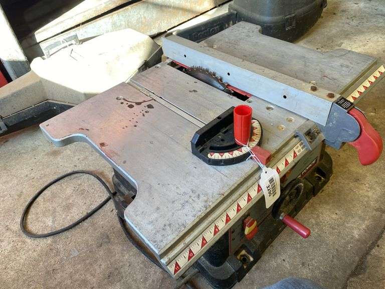 Task Force table saw - Hurley Real Estate & Auctions