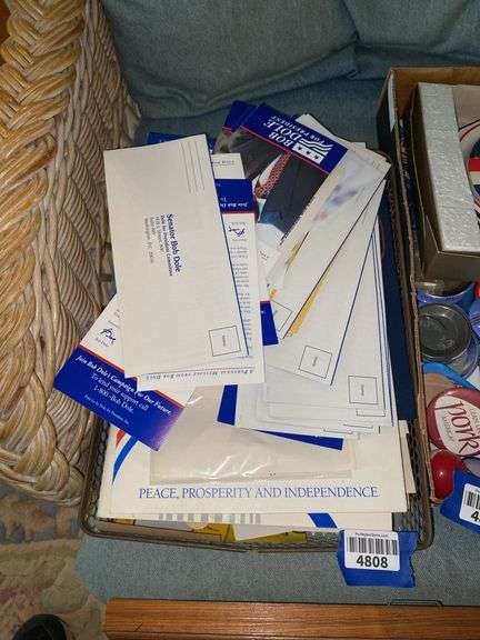 Political/Presidential paper collectibles lot - Hurley Real Estate ...