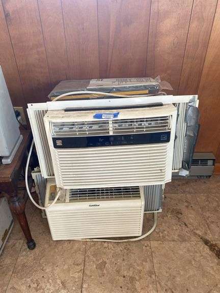 Two window AC units: Kenmore and GoldStar - Hurley Real Estate & Auctions