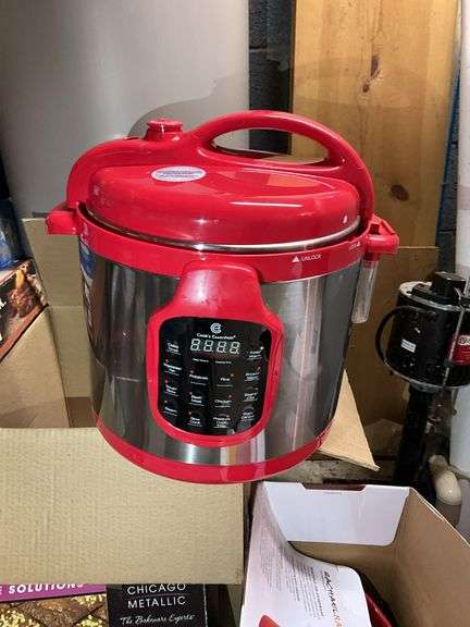 Small appliances lot in boxes to include fryer, waffle maker, etc ...