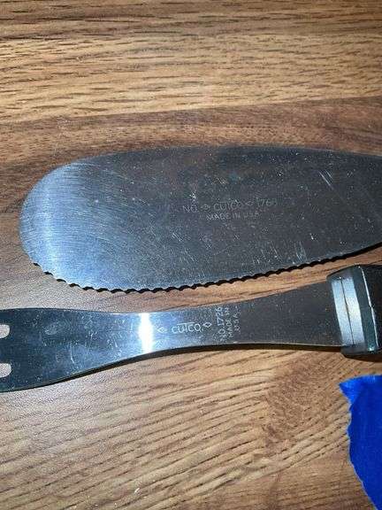 Cutco fork and spreader knife - Hurley Real Estate & Auctions