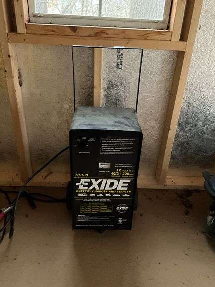 Exide battery charger - Hurley Real Estate & Auctions