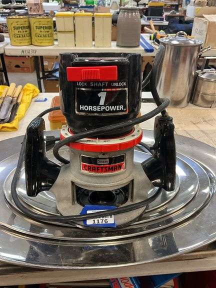 Craftsman router - Hurley Real Estate & Auctions