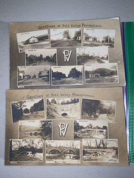 Two Path Valley PA Laughlin real photo postcards - Hurley Real Estate ...