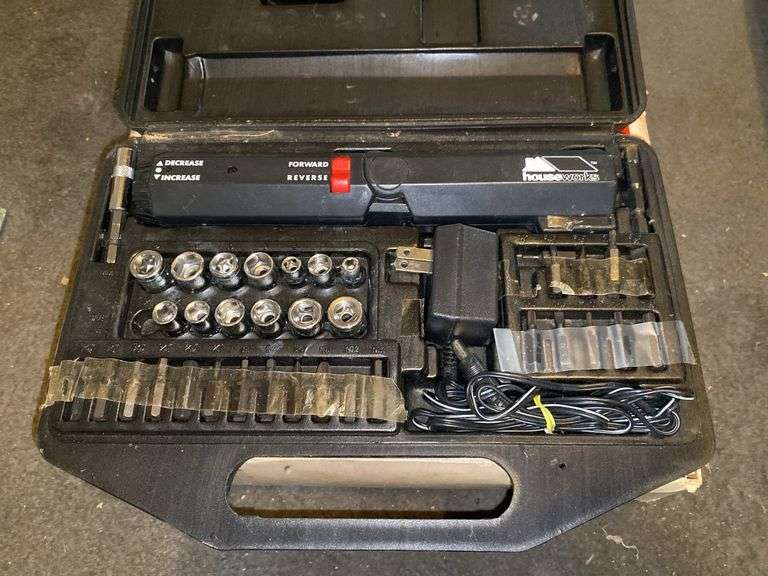 Sears Inductive timing light in box, and HouseWorks cordless ...