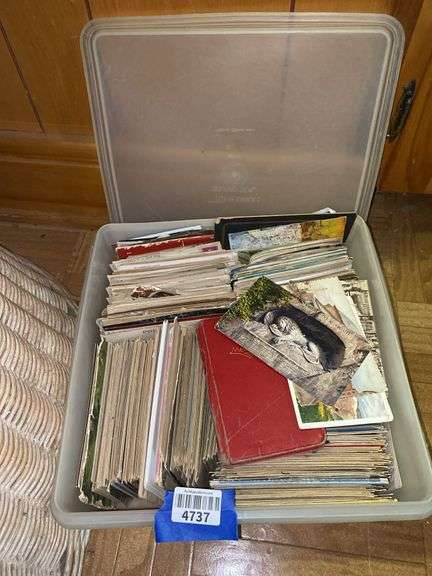 Postcards and paper collectibles lot - Hurley Real Estate & Auctions
