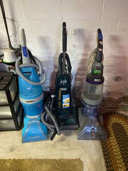 Kenmore & Sharp upright vacuum cleaners, Hoover carpet cleaner - Hurley ...