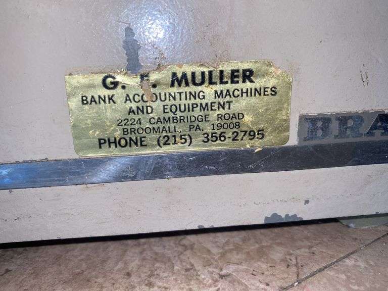 Vintage Brandt Automatic Cashier Change machine - Hurley Real Estate ...