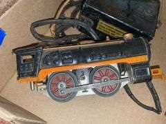 Marx train set w/ transformer - Hurley Real Estate & Auctions