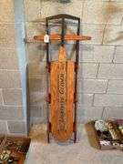 Vintage Lightning Guider snow sled - Hurley Real Estate & Auctions