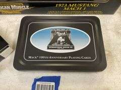 Mack Truck Bulldog 100th Anniversary playing cards set - Hurley Real ...